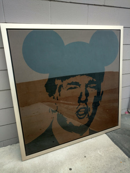 SOLD - 48x48 Original Artwork "Operation Mickey Mouse" featuring Trump ...