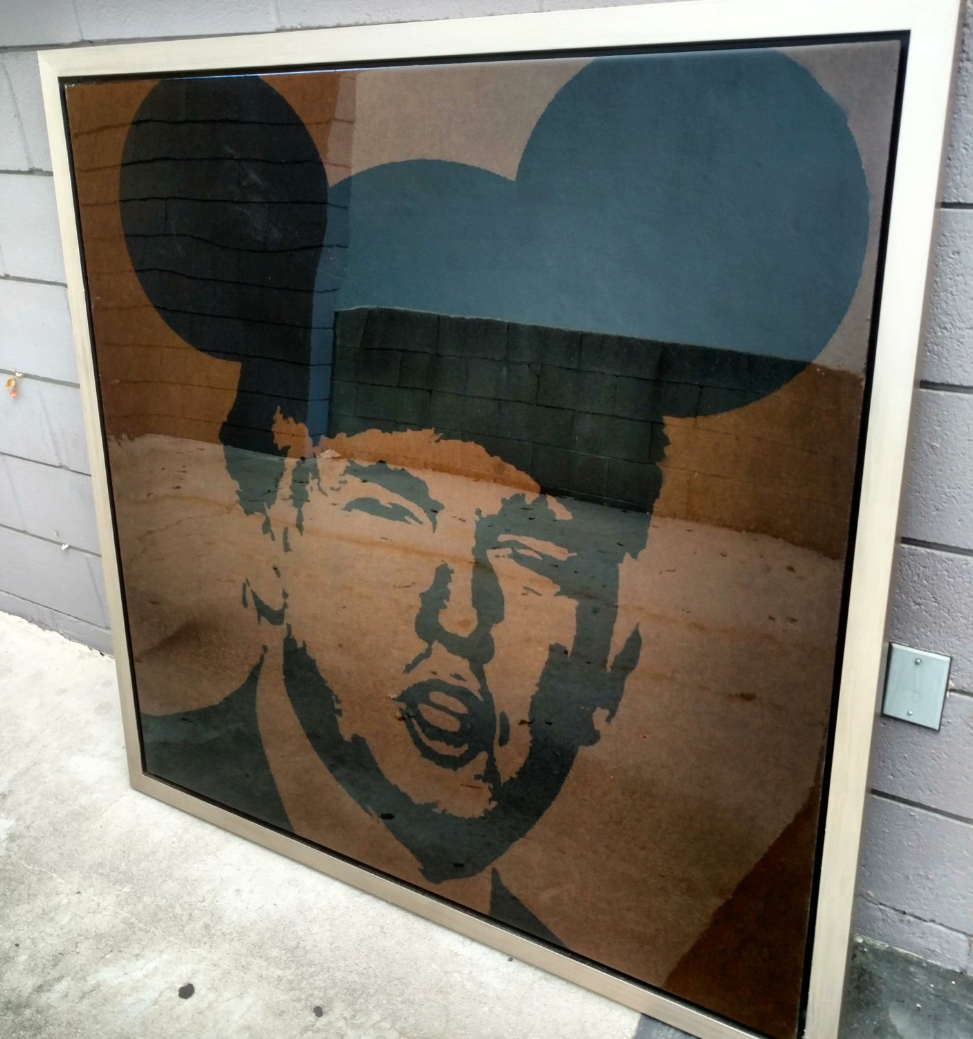 SOLD - 48x48 Original Artwork "Operation Mickey Mouse" featuring Trump ...